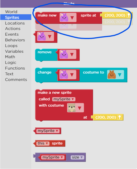 The Difference Between Scratch and Sprite Lab (from Code.org) – The ...