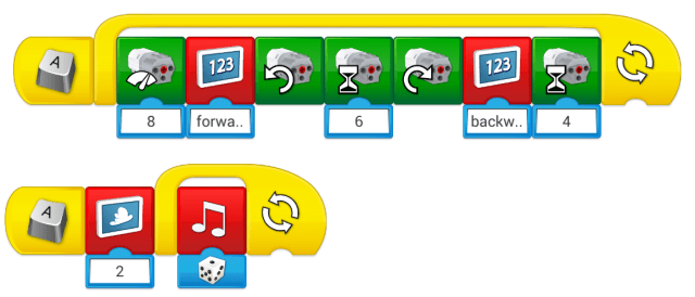 A Spinner Model – LEGO WeDo 2.0 – The Coding Fun
