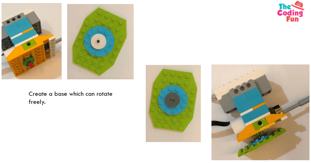 A Spinner Model – LEGO WeDo 2.0 – The Coding Fun