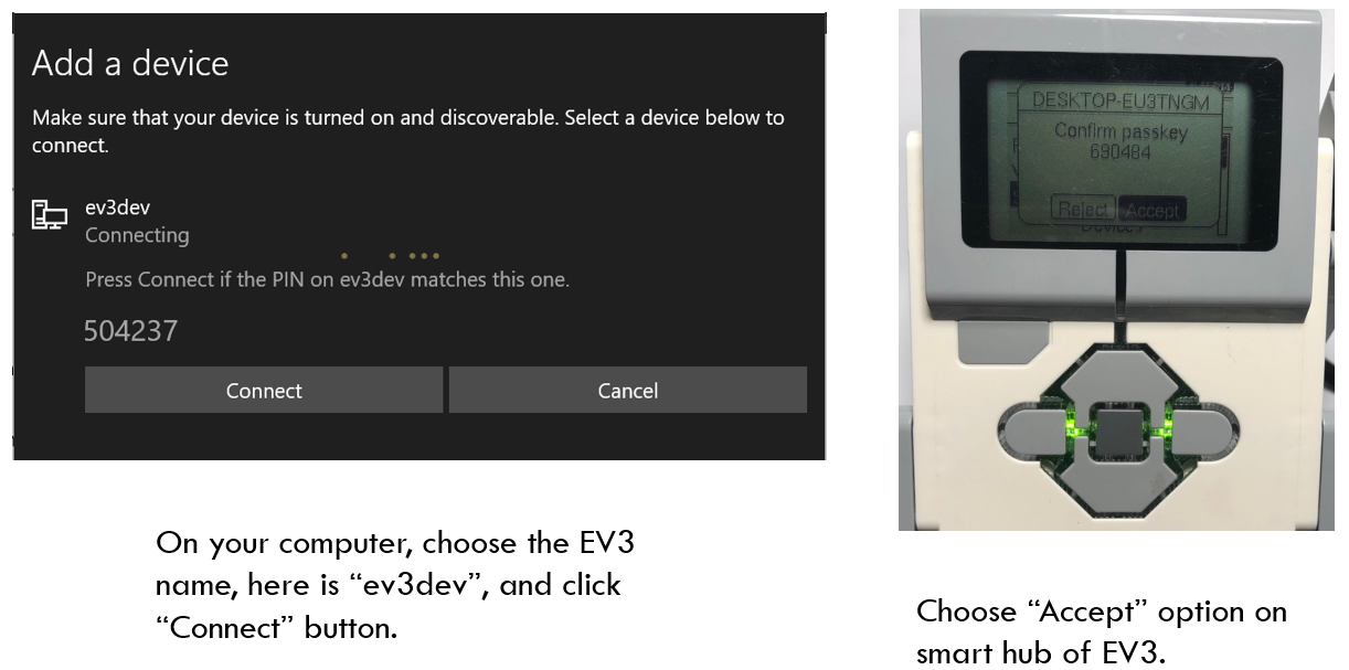 Could not Connect LEGO MindStorms EV3 to VS Code via Bluetooth? – Look ...