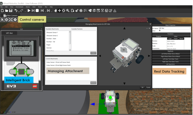 First Experience of Virtual Robotics Toolkit (VAT) – The Coding Fun