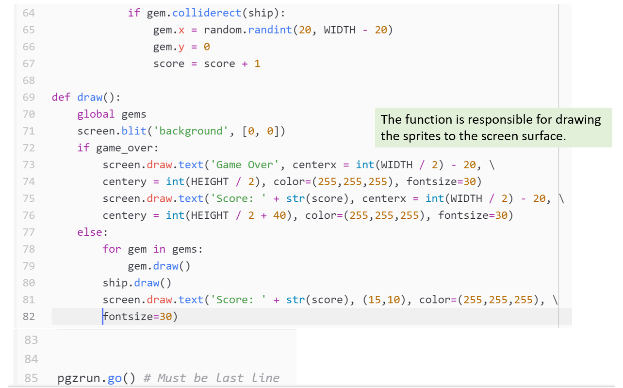 PyGame is too complicated? Try PgZero – The Coding Fun