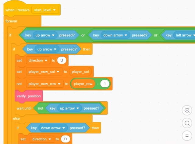“Convert” Python Game Star Pusher to Scratch Game and Solve Some Design ...